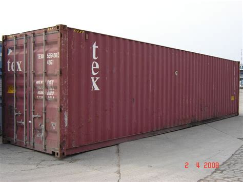 Container Maritim 40 Curatatorie Chimica