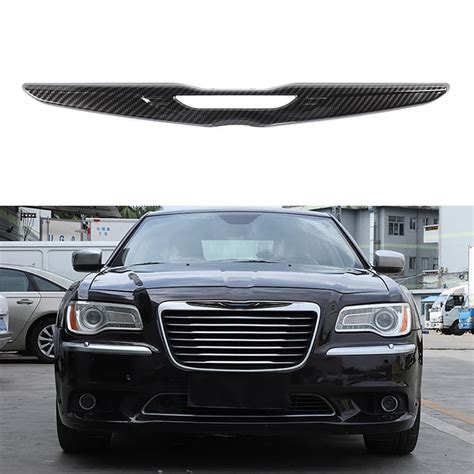 Front Rear Emblem Badge Logo Decoratve Cover Trim For Chrysler 300c