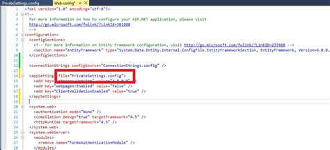 Asp Net Mvc Nfig Move Appsettings To Separate File Abhishek Mallick
