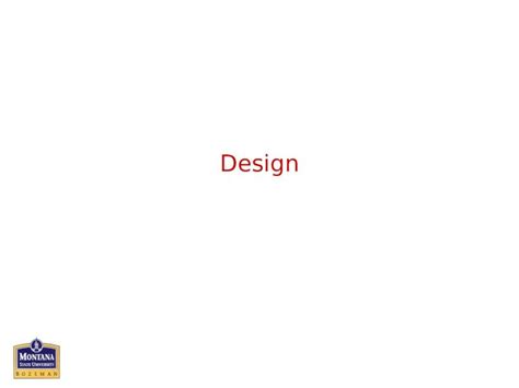 Ppt Design Overview Design And Abstraction Action Oriented Design
