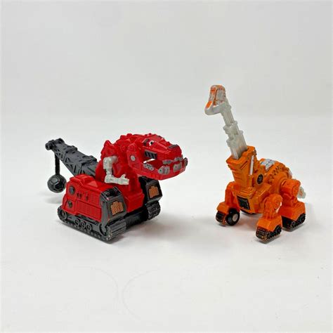 Dinotrux Ty Rux Craneosaur Metal Figures Vehicles Set 4648796254