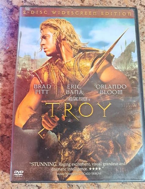Troy Dvd 2 Disc Set Brad Pitt 913 Picclick Ca