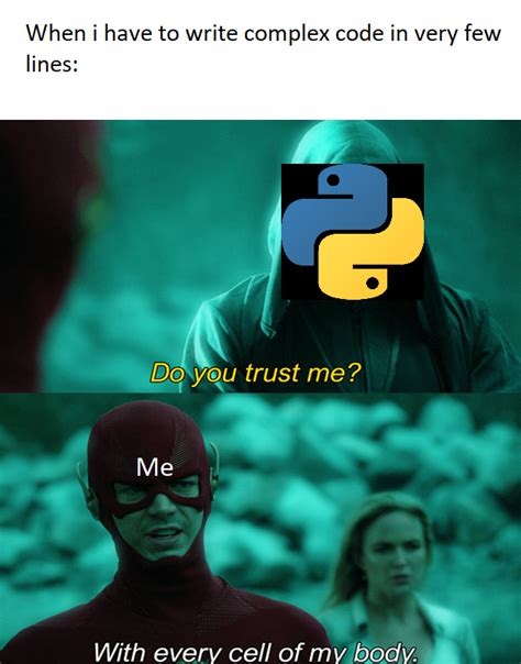 This Post Was Made By The Python Gang Rprogrammerhumor