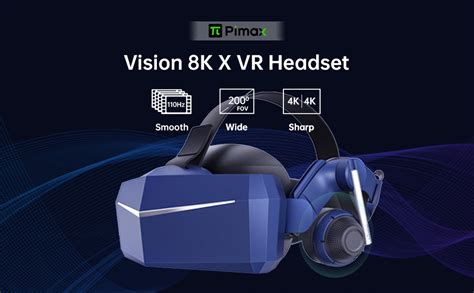 Pimax Vision 8k X Vr Headset With Base Stations And Knuckles Controllers Bundle