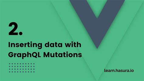 Inserting Data With GraphQL Mutations YouTube