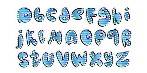 Glitch Font Vector Art Icons And Graphics For Free Download