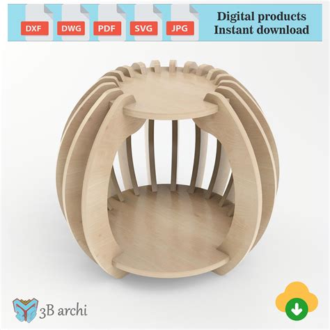 Parametric Pet House Cat House Cat Bed Nice Cat House Cutting Files