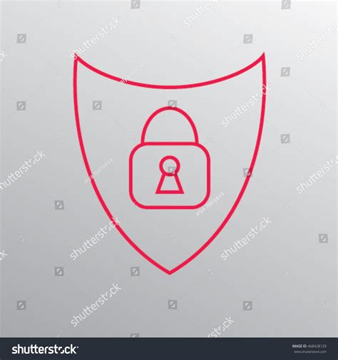 Lock Outline Lock Vector Illustrator Stock Vector Royalty Free Shutterstock