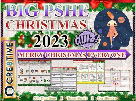 Pshe Christmas 2023 Bundle Teaching Resources
