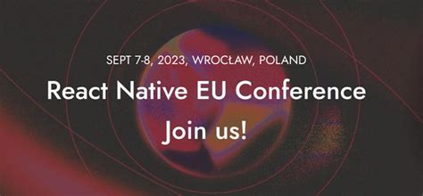 Tomasz Krupiński On Linkedin Reactnative Reactnative People Community Conference Rneu23