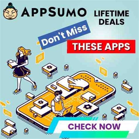 Appsumo Lifetime Deals