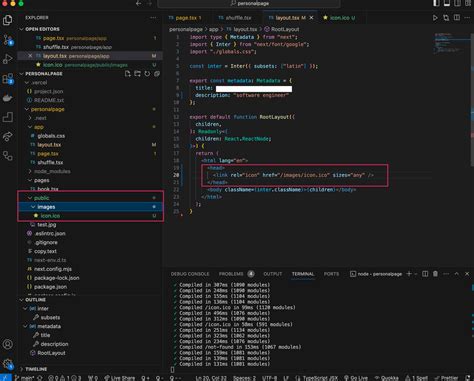 Html Why Is My Favicon Not Working In My Next Js App Stack Overflow