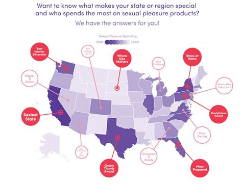 Lovehoneys 2023 Sex Map Tells Us What Americans Really Want