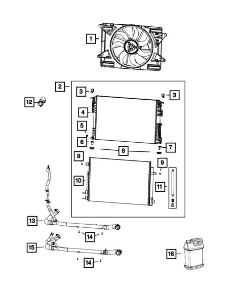 2017 2026 Chrysler Cooling Module 68595953ab