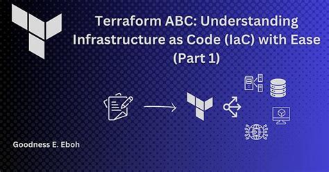 Goodness Eboh On Linkedin Terraform Abc Understanding Infrastructure As Code Iac With Ease