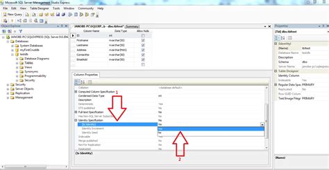 How To Create A Database In The Sql Server 2005 In