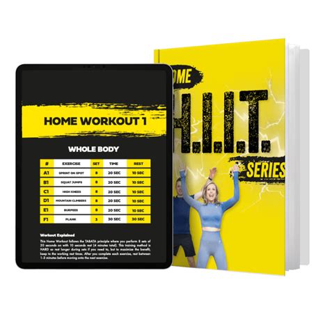 Home Hiit Series Transform Your Fitness In Just 20 Minutes A Day