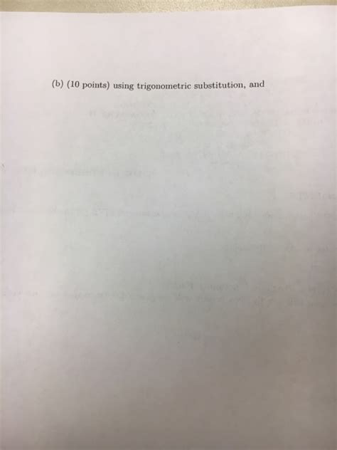 Solved All Work Must Be Shown To Receive Full Credit No
