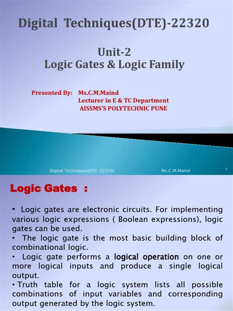 Dte 22320 Chapter 2 Notes Download Free Pdf Logic Gate Digital Electronics