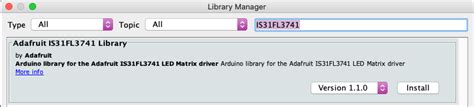 Arduino Adafruit Is31fl3741 Adafruit Learning System