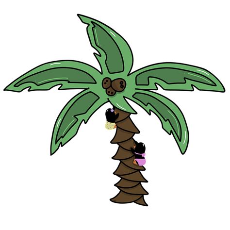 20 ฟรี การ์ตูนมะพร้าว And ต้นมะพร้าว รูปภาพ Pixabay