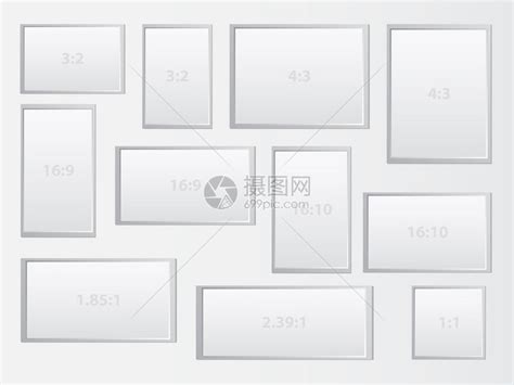 图像的纵横比描述了其宽度和高度之插画图片下载 正版图片402227526 摄图网