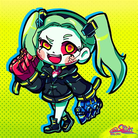 Just Drew Rebecca Cyberpunkedgerunners Rdigitalart