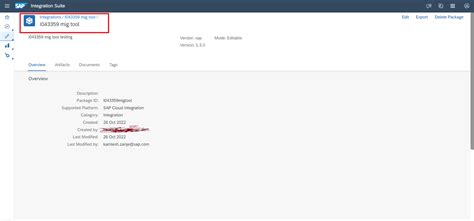 Migration Tool In Cloud Integration Capability Of Sap Community