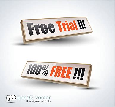 Set Of Web Elementsvector Illustration Panel Template Element Vector Panel Template Element