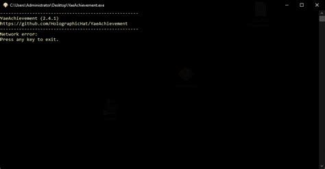 Error While Launching Yaeachievement · Issue 43 · Holographichat