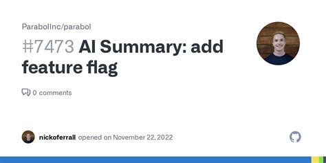 Ai Summary Add Feature Flag · Issue 7473 · Parabolinc Parabol · Github