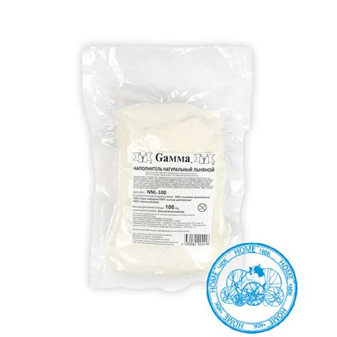 Наполнитель для игрушек Натуральный льняной 100г