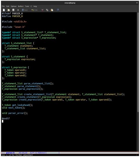 Writing A Toy Compiler