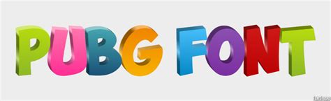 Pubg Font Text Effect And Logo Design Font