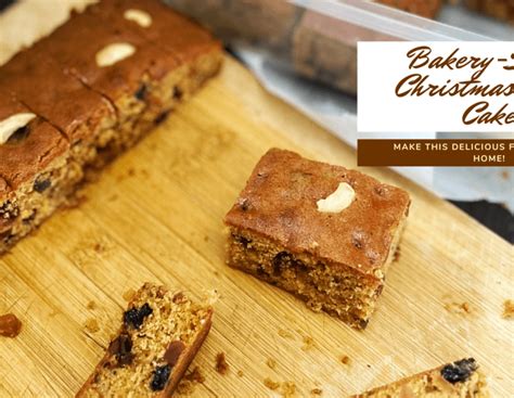 Christmas Fruit Cake Recipe Plum Cake Desert Food Feed