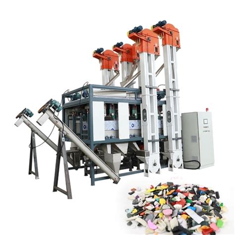 Steel Industrial High Speed Automatic Plastic Sorting And Recycling Line At Best Price In