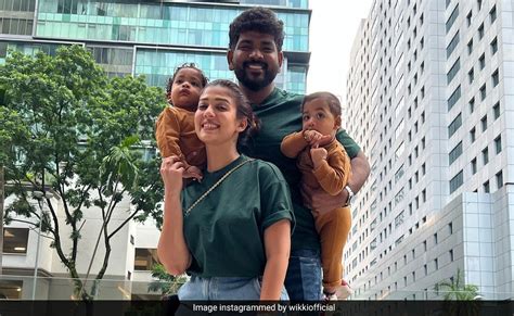 Vignesh Shivan Wishes Wife Nayanthara Happy Birthday With A Famjam Pic