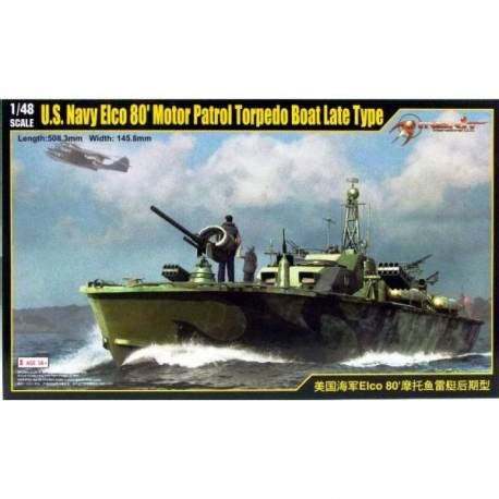 Us Navy Elco 80 Motor Patrol Torpedo Boat Late Type Ilovekit64801 148