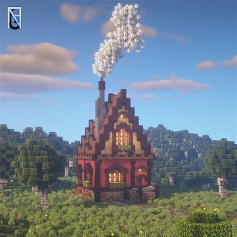 Cozy Cottage Minecraft Houses Cozy House In A Field Idk Minecraft