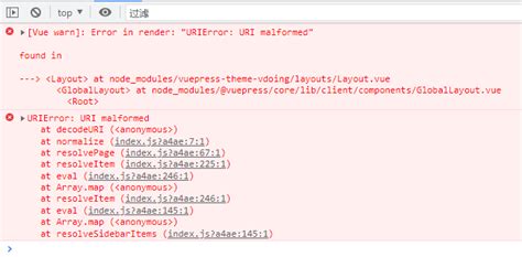 提问 Urierror Uri Malformed · Issue 653 · Xugaoyivuepress Theme Vdoing · Github