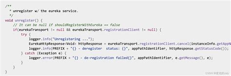 Eurake客户端优雅下线方式eureka 优雅下线 Csdn博客