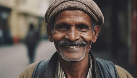 Premium Ai Image Smiling Indian Man Looking At Camera