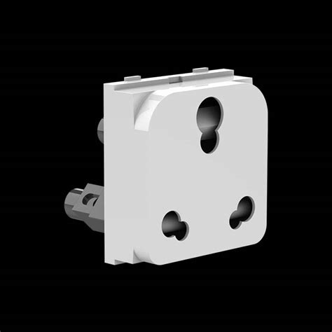 ALESS UNIVERSAL SOCKET WITH SAFETY SHUTTER