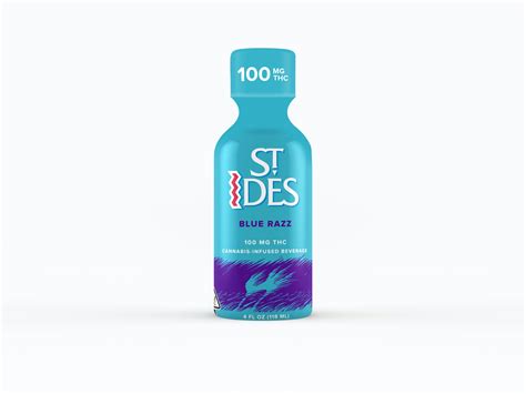 St Ides Blue Razz 100mg Oxnard Holistics