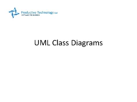 Uml Class Diagrams Today We Follow On From