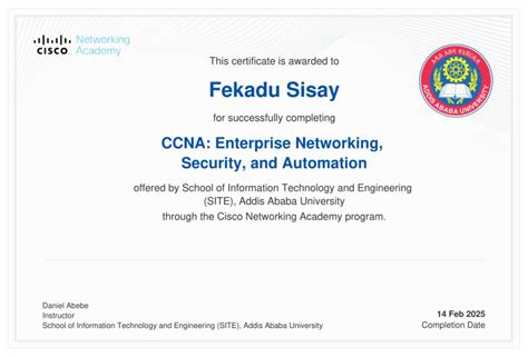 Im Excited To Share That Ive Officially Earned My Cisco Certified Network Associate Ccna