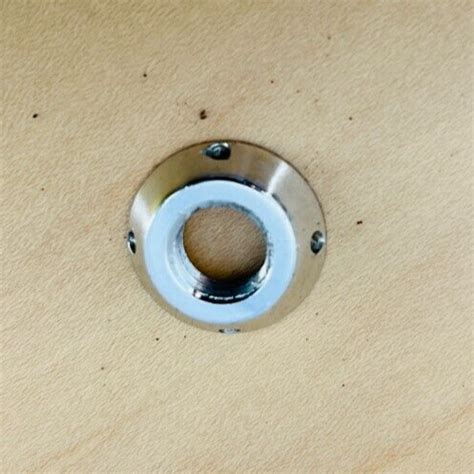 Mercedes W121 W110 Ponton Dash Switch Retaining Ring Mount Chrome 190sl