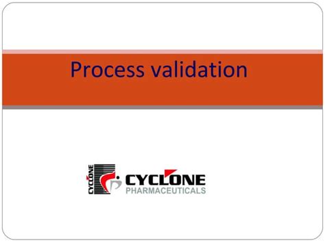 Process Validation Ppt