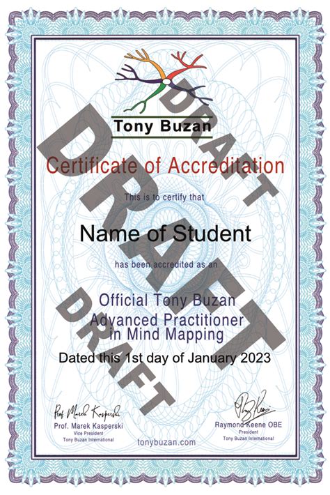 Mind Mapping Advanced Practitioner Course Live Tony Buzan International