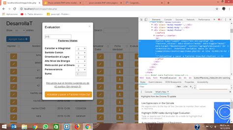Html Pasar Variable Php Entre Modales Que No Estan En La Misma Hoja